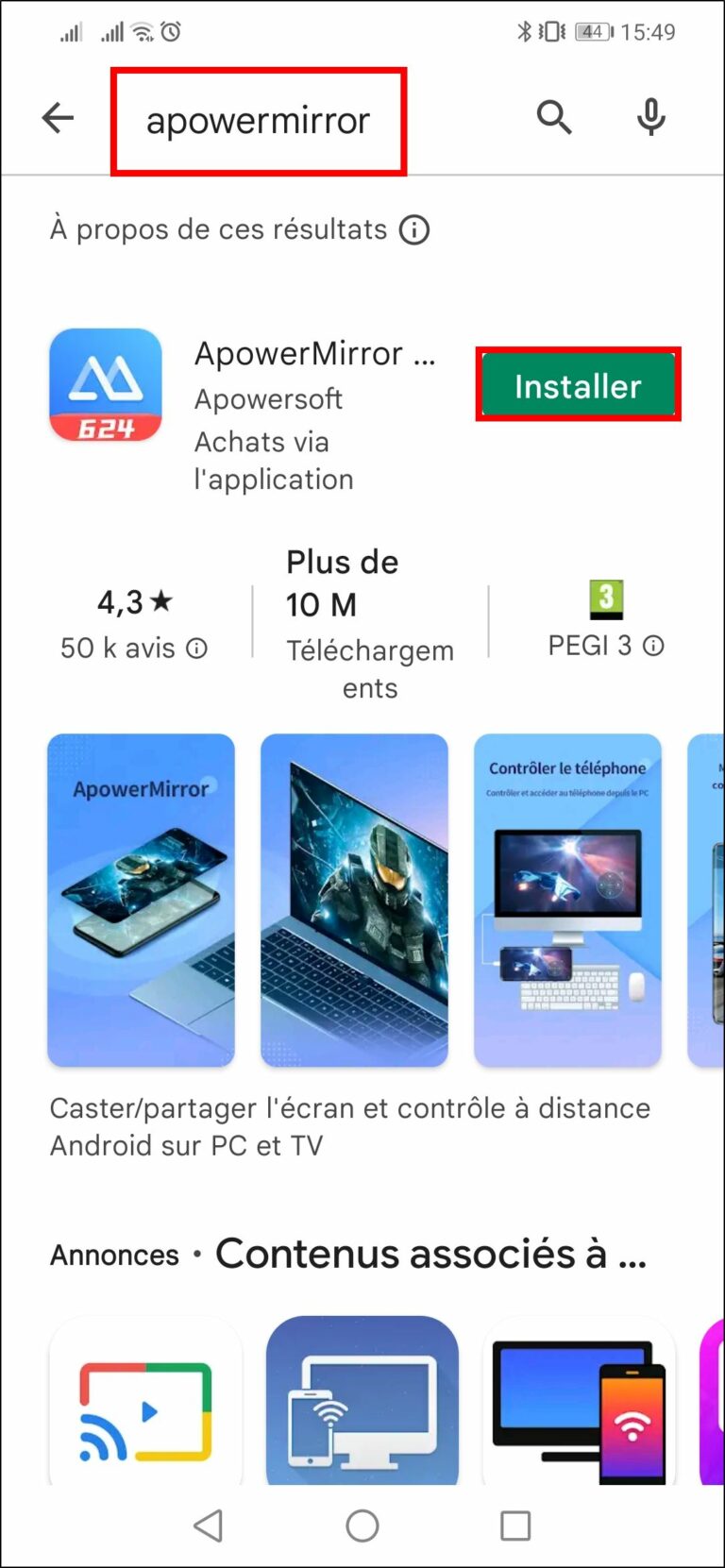 ApowerMirror : afficher l’écran de son téléphone Android/iPhone sur PC – Le Crabe Info