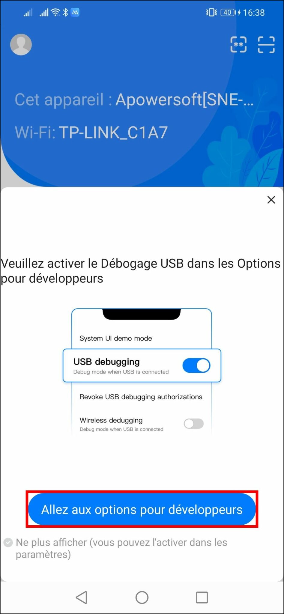 afficher l'écran de votre téléphone Android/iPhone sur PC