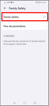 Configurer le contrôle parental Microsoft Family Safety sur Android ...