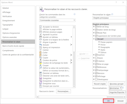 Microsoft Word : créer un nouveau raccourci clavier – Le Crabe Info
