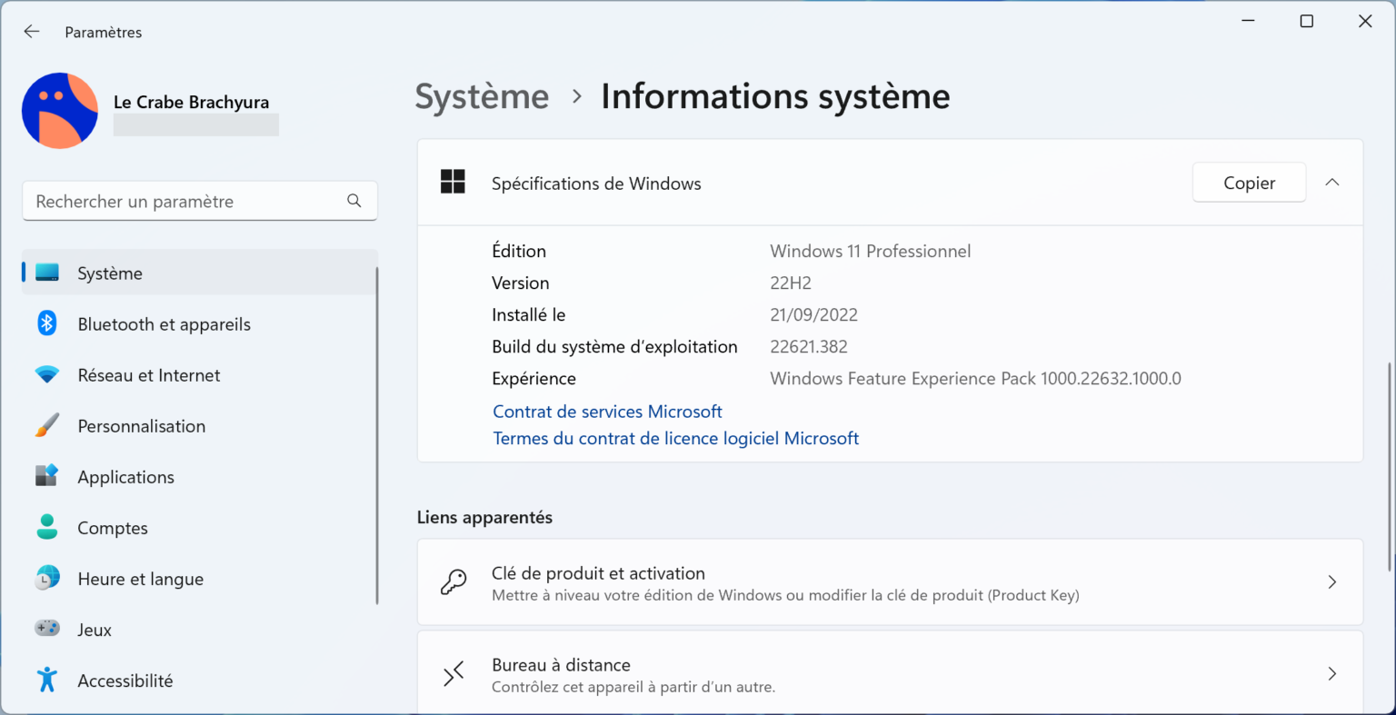 Mettre à jour Windows 11 avec l’assistant d’installation – Le Crabe Info
