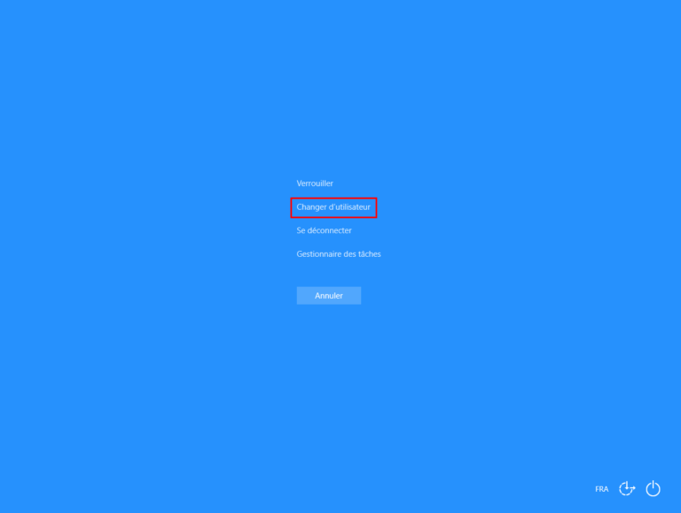 Windows 10 : changer d’utilisateur (basculer vers un autre compte) – Le Crabe Info