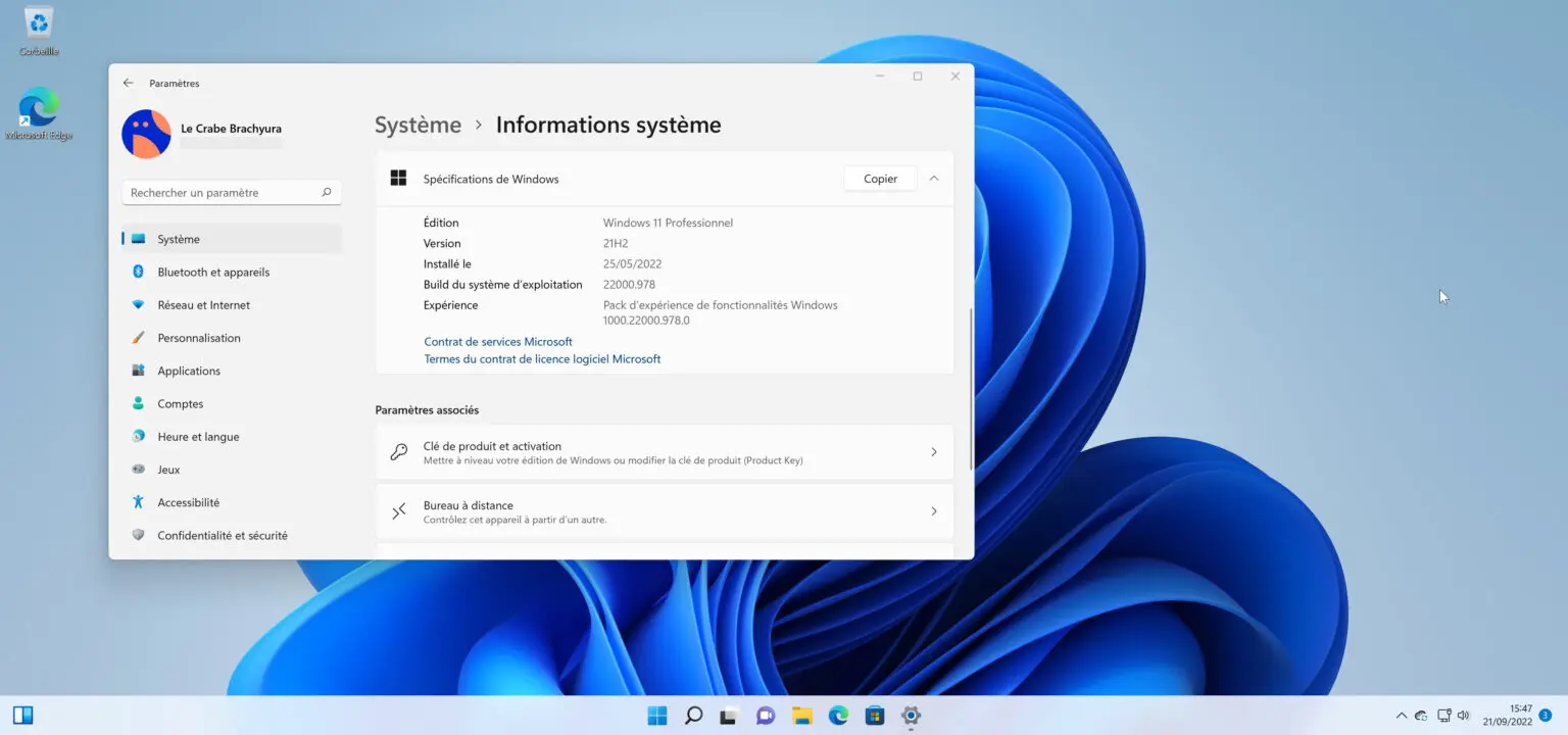 Rétrograder Windows 11 : revenir à la version précédente de Windows 11 ...