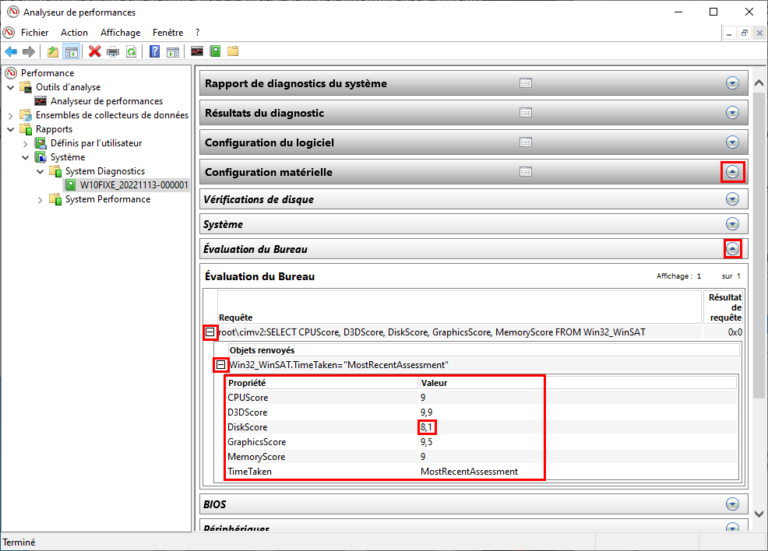 Obtenir le score Windows Experience Index sur Windows 11 et 10 – Le ...