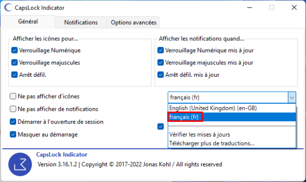 voir si les touches de verrouillage. Num., Verr Maj. et Arrêt défil ...