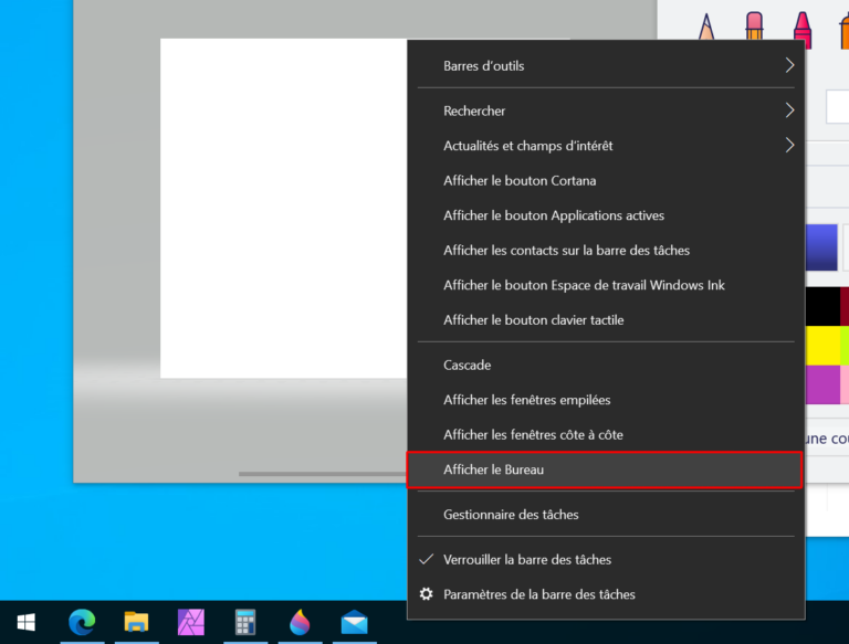 Afficher le Bureau de Windows (3 méthodes) – Le Crabe Info