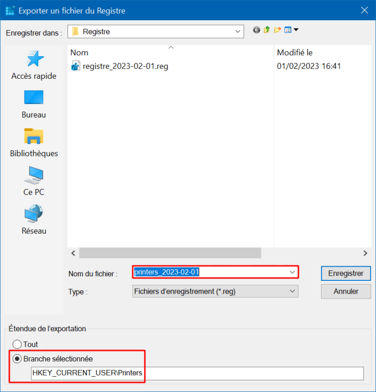 Windows : sauvegarder et restaurer le Registre – Le Crabe Info