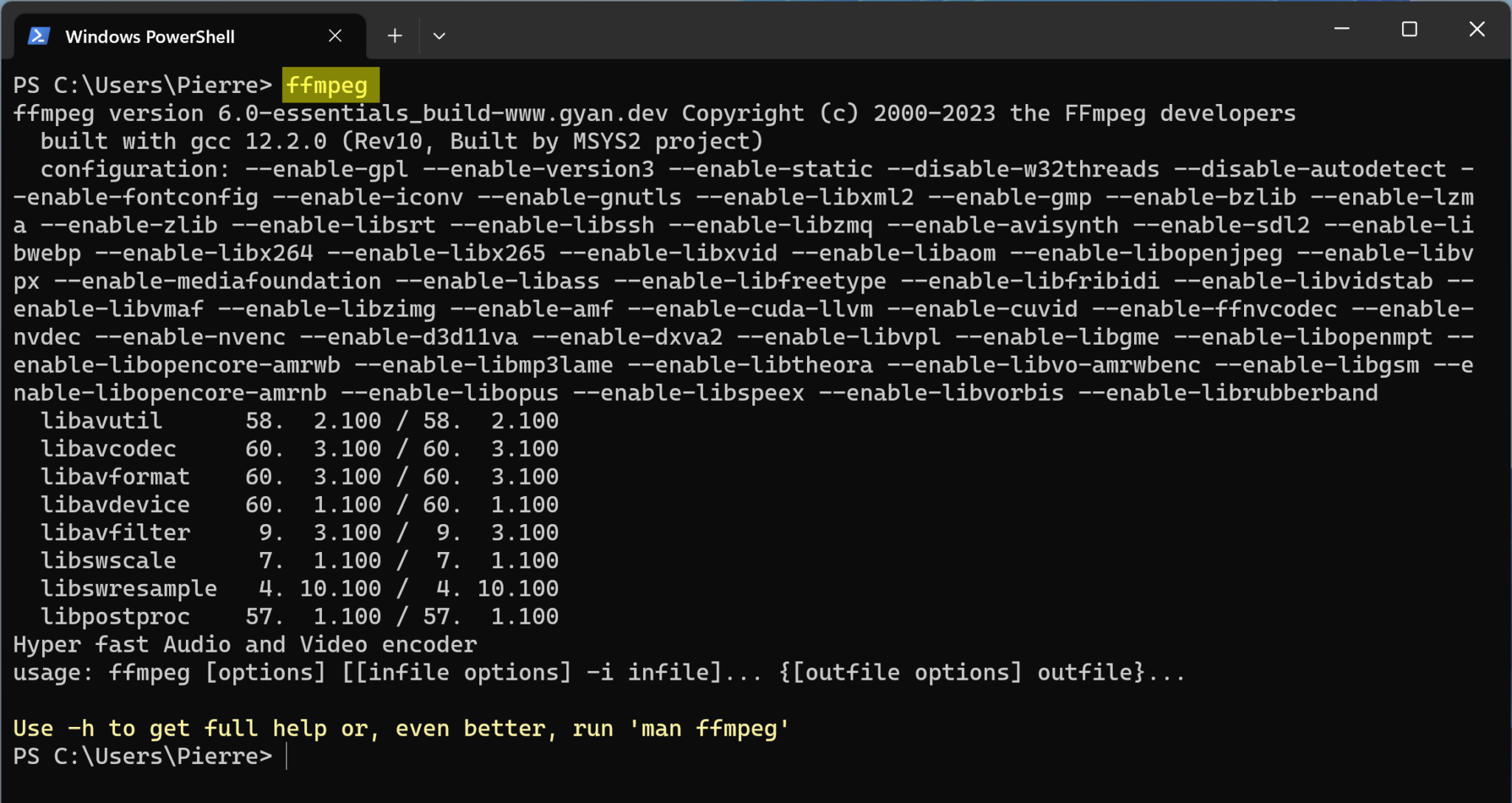 Installer FFmpeg sur Windows – Le Crabe Info