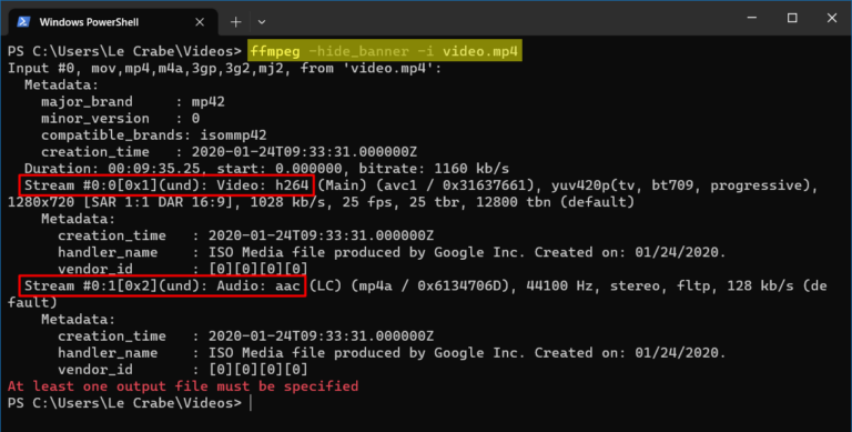 Comment utiliser FFmpeg (vidéo et audio) ? – Le Crabe Info