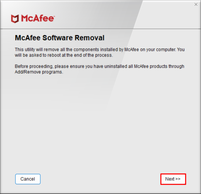 Désinstaller et supprimer (totalement) McAfee de Windows – Le Crabe Info