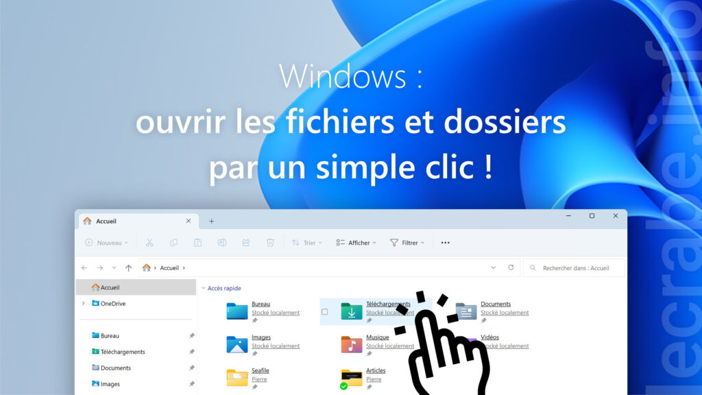 8 méthodes pour ouvrir l’Explorateur de fichiers Windows – Le Crabe Info