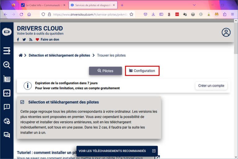 DriversCloud : mettre à jour les pilotes (drivers) de son PC Windows ...