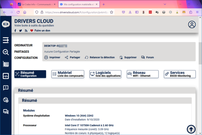 DriversCloud : mettre à jour les pilotes (drivers) de son PC Windows ...
