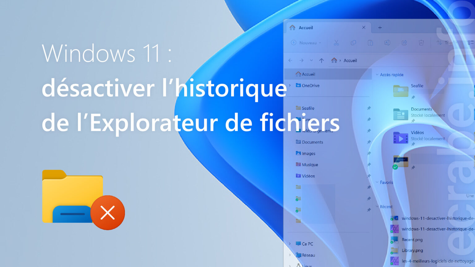 8 méthodes pour ouvrir l’Explorateur de fichiers Windows – Le Crabe Info