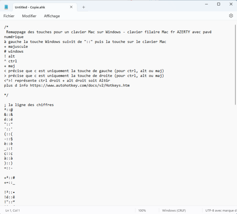 Clavier Mac sur Windows : comment l’utiliser – Le Crabe Info