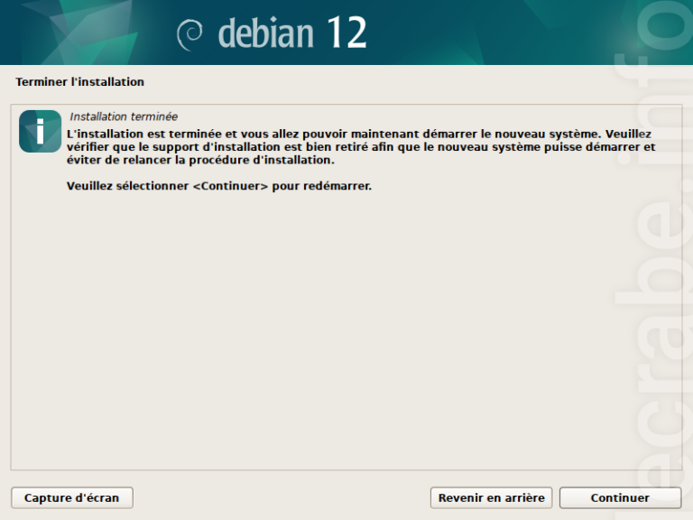 Installer Debian 12 (Linux) : le guide complet – Le Crabe Info
