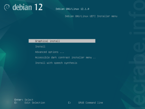 Installer Debian 12 (Linux) : le guide complet – Le Crabe Info