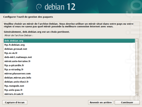 Installer Debian 12 (Linux) : le guide complet – Le Crabe Info