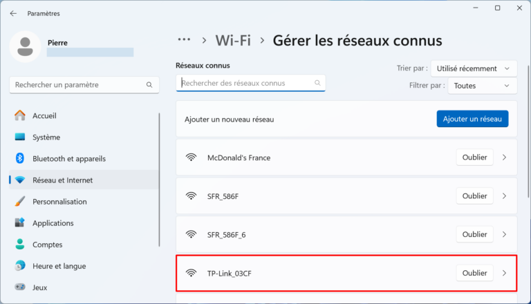 Retrouver un mot de passe Wi-Fi oublié ou perdu sur Windows [11, 10] – Le Crabe Info