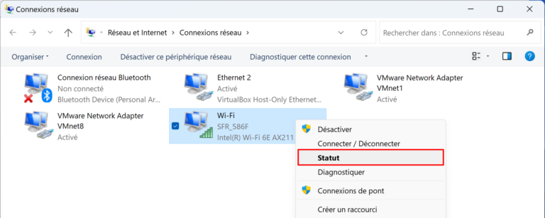 Retrouver un mot de passe Wi-Fi oublié ou perdu sur Windows [11, 10] – Le Crabe Info