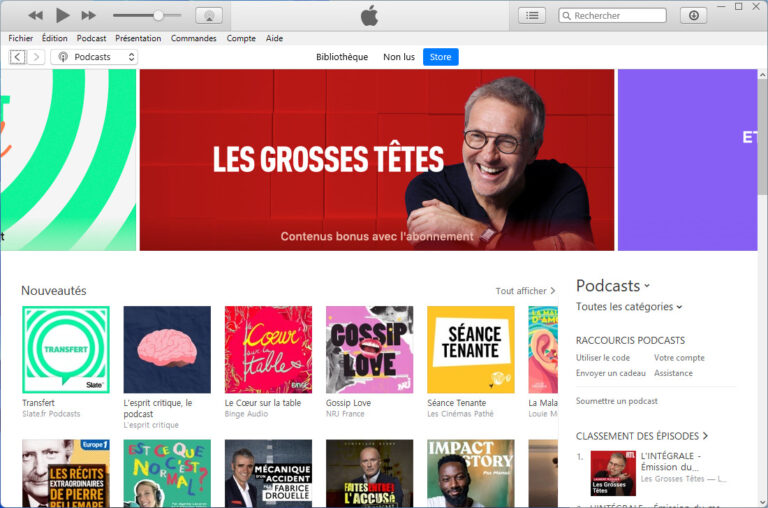 Comment écouter Apple Podcasts sur un PC Windows ? – Le Crabe Info
