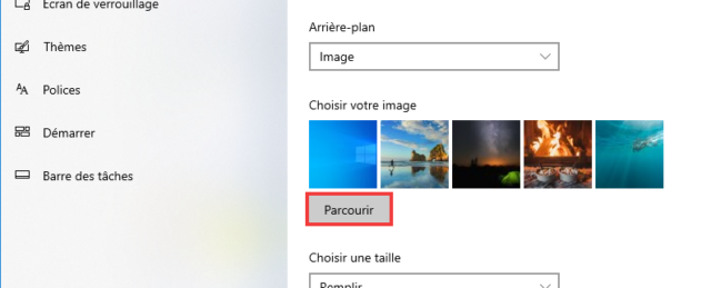 Changer Le Fond D cran Sur Windows 10 Le Crabe Info