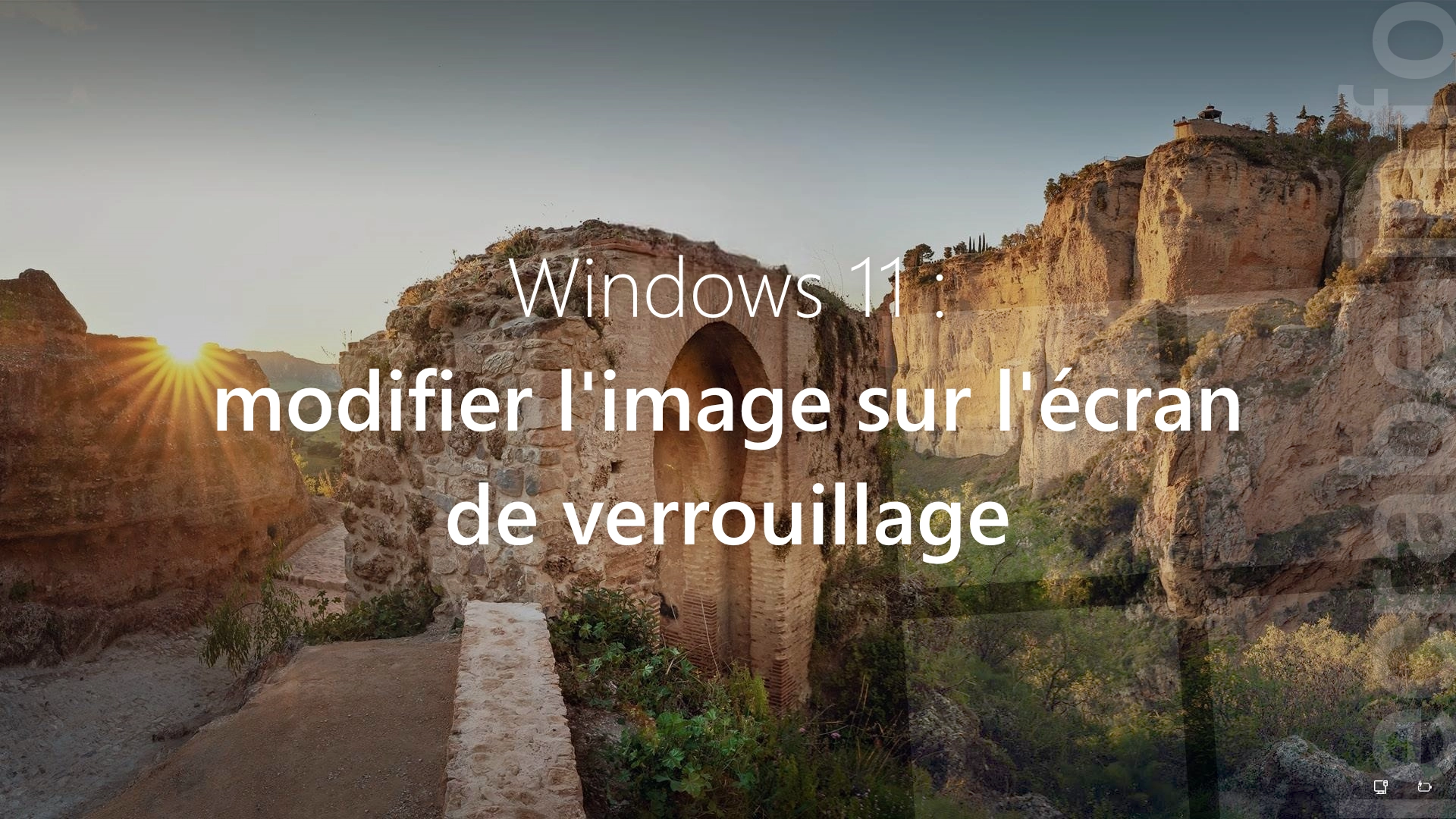 Windows 11 Modifier L image Sur L cran De Verrouillage Le Crabe Info