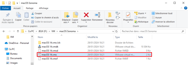 Installer macOS Sonoma sur Windows (VMware Workstation) – Le Crabe Info