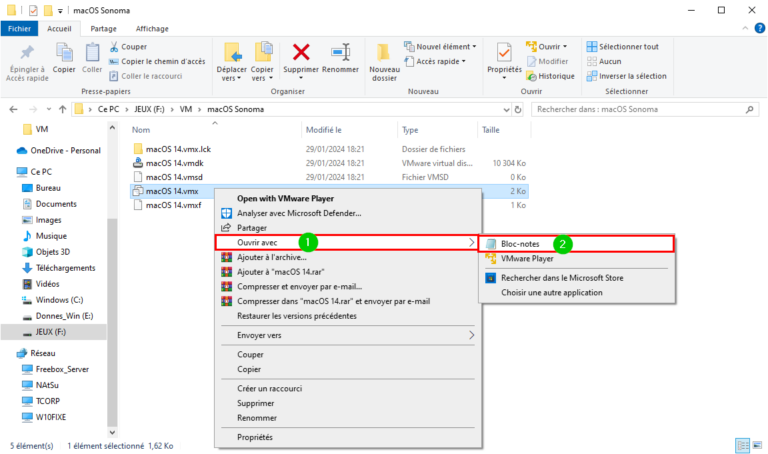 Installer macOS Sonoma sur Windows (VMware Workstation) – Le Crabe Info