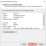 Installer macOS Sonoma sur Windows (VMware Workstation) – Le Crabe Info