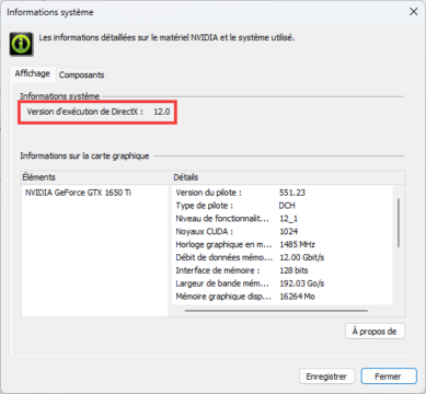 Connaître quelle version de DirectX est installée sur son PC Windows ...
