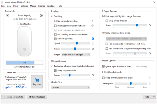 Comment utiliser la souris Magic Mouse sur un PC Windows ? – Le Crabe Info