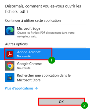 Windows 11 : changer le lecteur PDF par défaut – Le Crabe Info