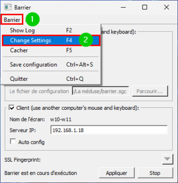 Barrier (Windows) : contrôler plusieurs PC avec un seul clavier/souris ...