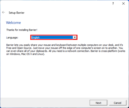 Barrier (Windows) : contrôler plusieurs PC avec un seul clavier/souris ...