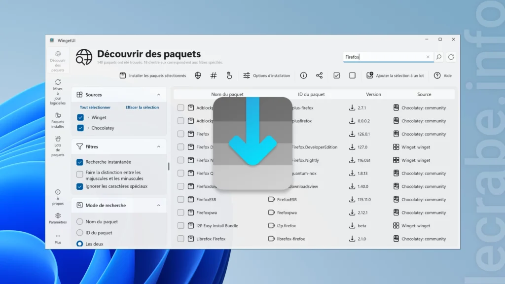 Le Crabe Info – Communauté d'entraide informatique sur PC, Windows et Linux