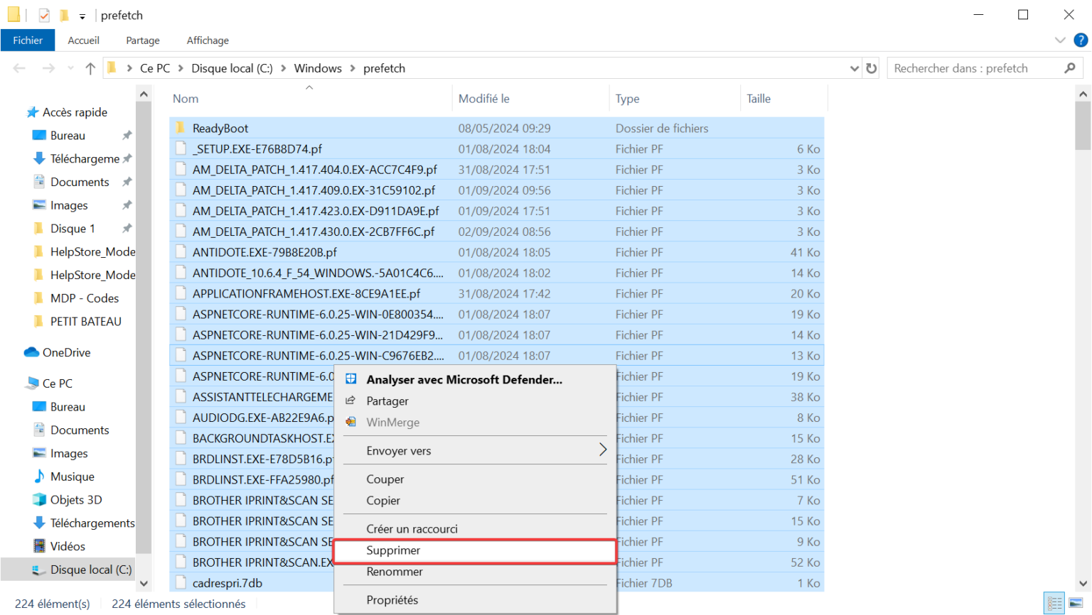 Vider tout le cache sur Windows 10 : 8 étapes pour un nettoyage complet ...