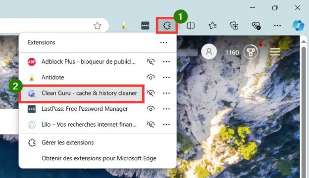 Comment vider le cache dans le navigateur Edge ? – Le Crabe Info