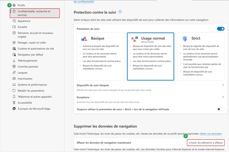 Comment vider le cache dans le navigateur Edge ? – Le Crabe Info