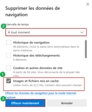 Comment vider le cache dans le navigateur Edge ? – Le Crabe Info