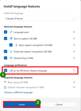 Changer de langue dans Windows 11 : méthode facile et rapide – Le Crabe ...