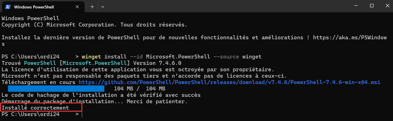 Windows 11 : connaître la version de PowerShell et installer la ...