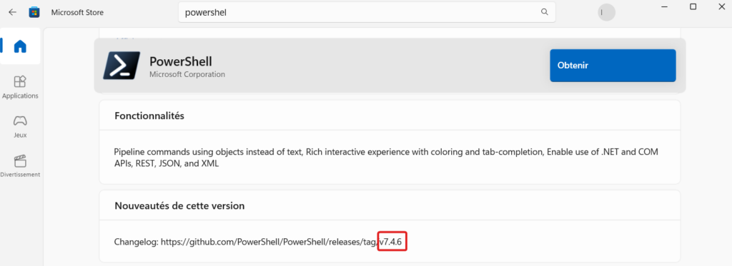 Windows 11 : connaître la version de PowerShell et installer la ...