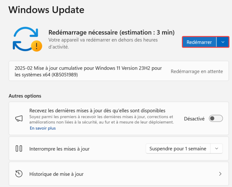 Comment faire les mises à jour sur Windows 11 ? – Le Crabe Info