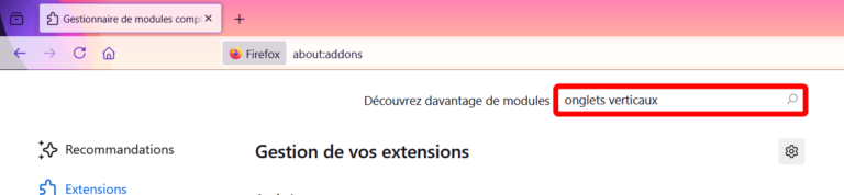 Comment rechercher et installer une extension sur Firefox ? – Le Crabe Info